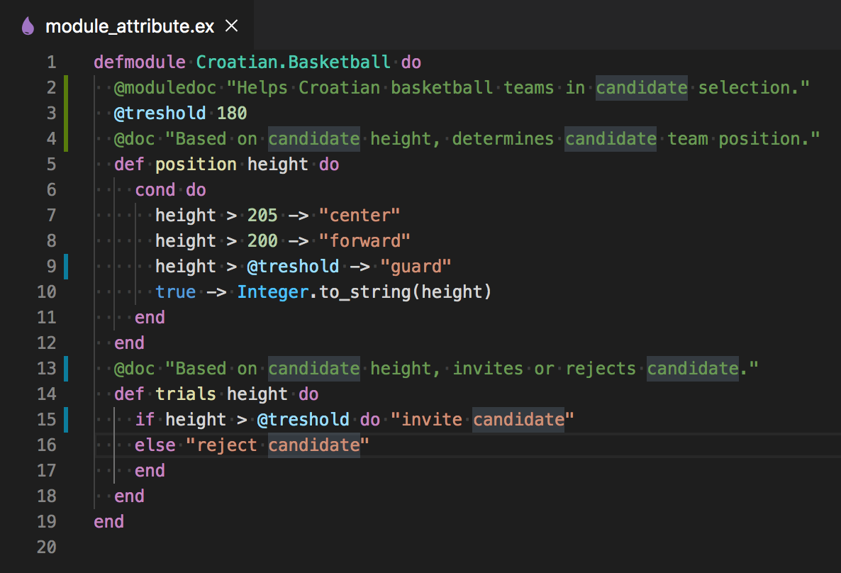 Module Attributes In Elixir – Tentamen Software Testing Blog
